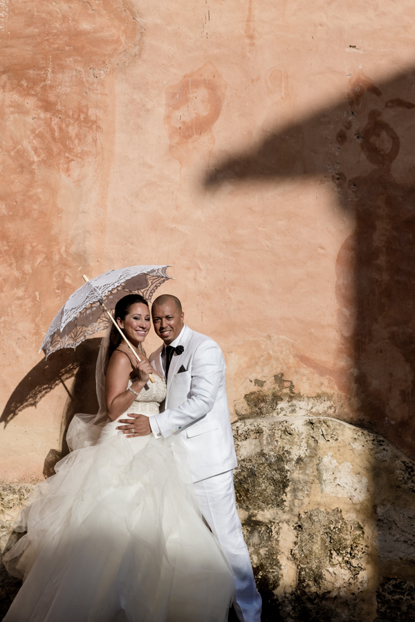Modern Destination Wedding in Dominican Republic: Nara + Claude ...
