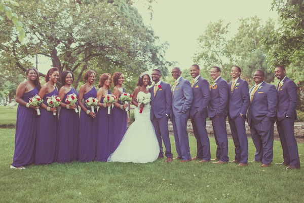 Gorgeous Wedding in Chicago: Raphael + Chevonne
