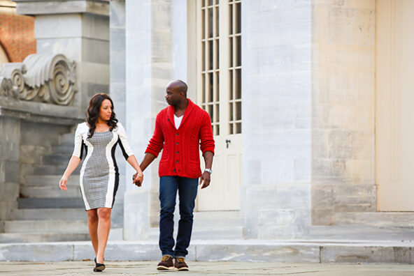 Vintage Romance: Engagement Session in Old City, Philadelphia | Nadia ...