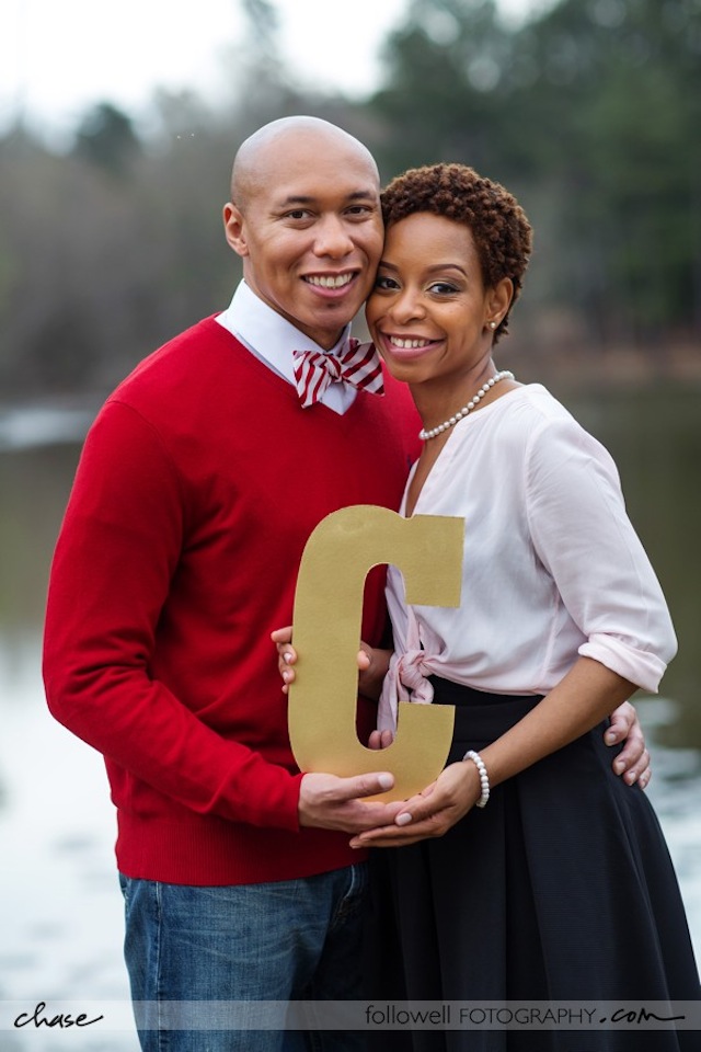 Romantic Outdoor Mississippi Engagement Session: Chauncey and Christopher