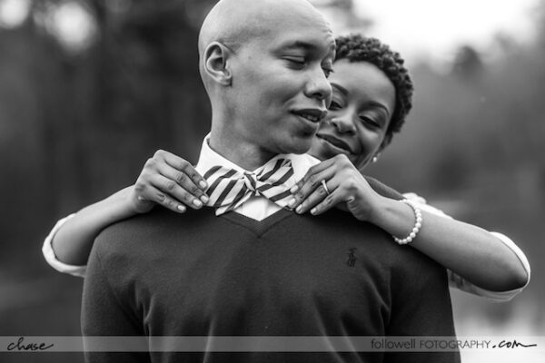 Romantic Outdoor Mississippi Engagement Session: Chauncey and Christopher