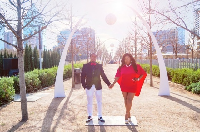 Warm Winter Engagement Session at Klyde Warren Park in Dallas: Jay ...