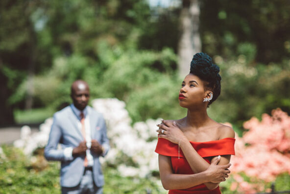 A Brooklyn Love Story Engagement Session in NYC: Antia + Gary ...