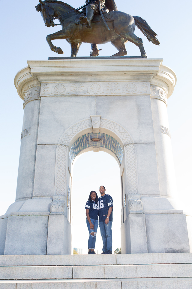 Yolanda and Christopher's Fun and Elegant Engagement Session in Houston ...