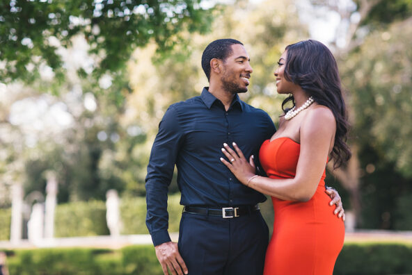 Renee and Chavez's Museum Engagement in Miami -Munaluchi Bride