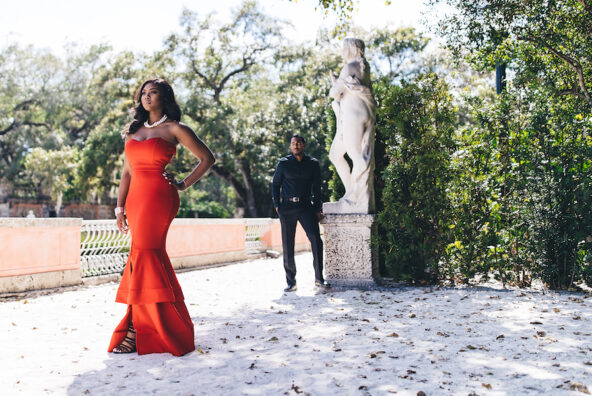 Renee and Chavez's Museum Engagement in Miami -Munaluchi Bride