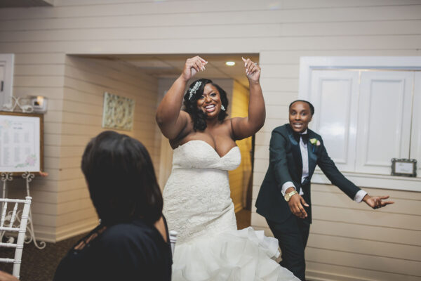 Kendra and LaShawn's Romantic Virginia Beach Wedding -Munaluchi Bride