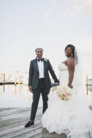 Kendra and LaShawn's Romantic Virginia Beach Wedding -Munaluchi Bride