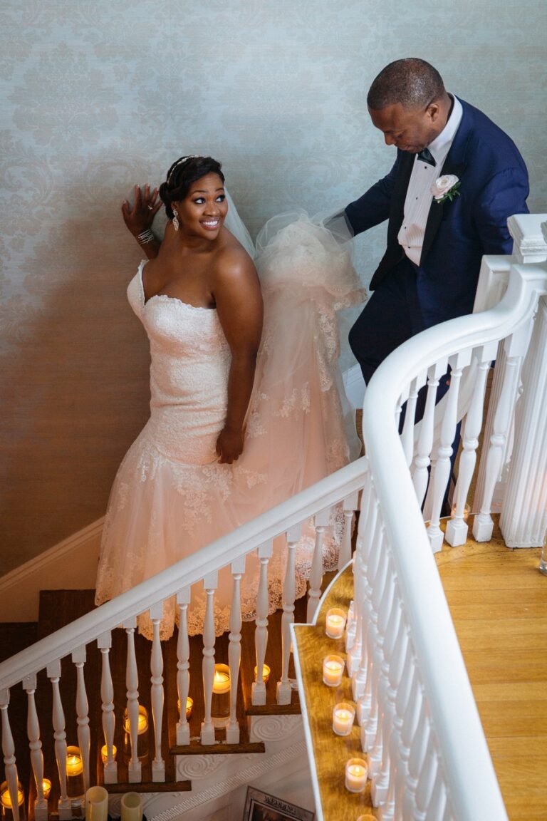 Allison and Rhys' Charming Cherry Blossom Wedding in New York ...