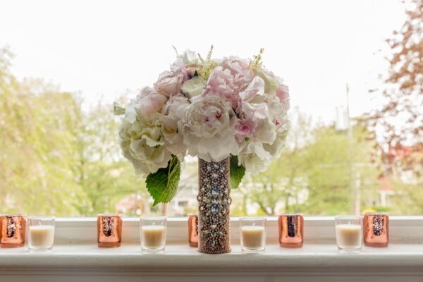 Allison and Rhys' Charming Cherry Blossom Wedding in New York ...