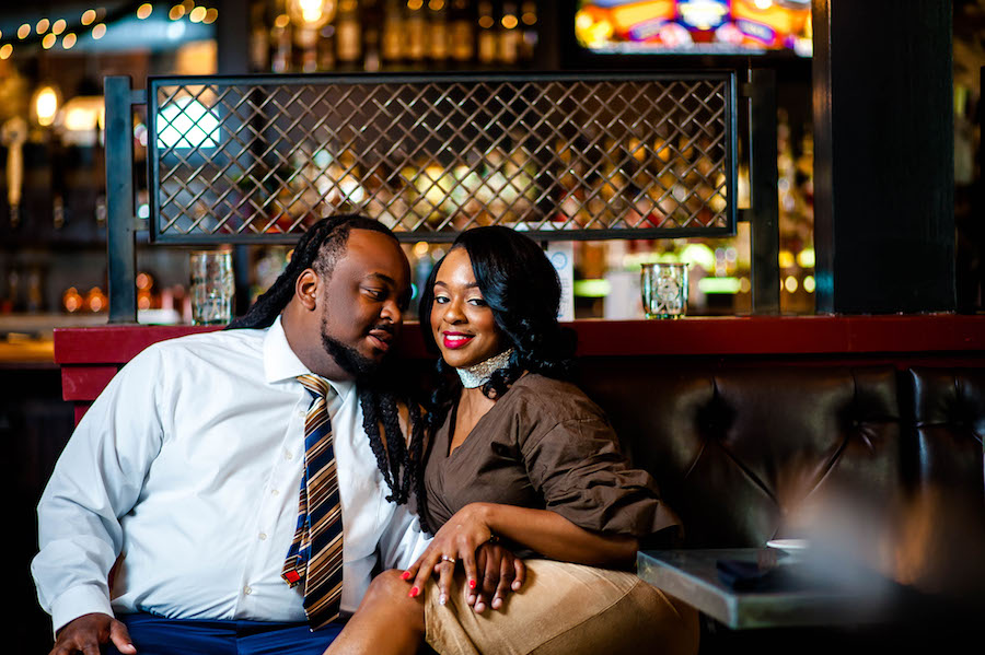 Shanna and Eddie's Fun, Bold and Elegant Baltimore Engagement ...