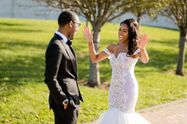 Crystal and Akil's Gorgeous Modern Glam Wedding -Munaluchi Bride