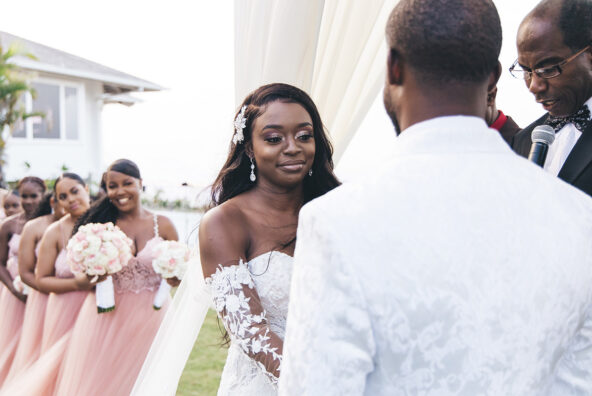 Gorgeous Outdoor Wedding in Jamaica - Munaluchi Bride