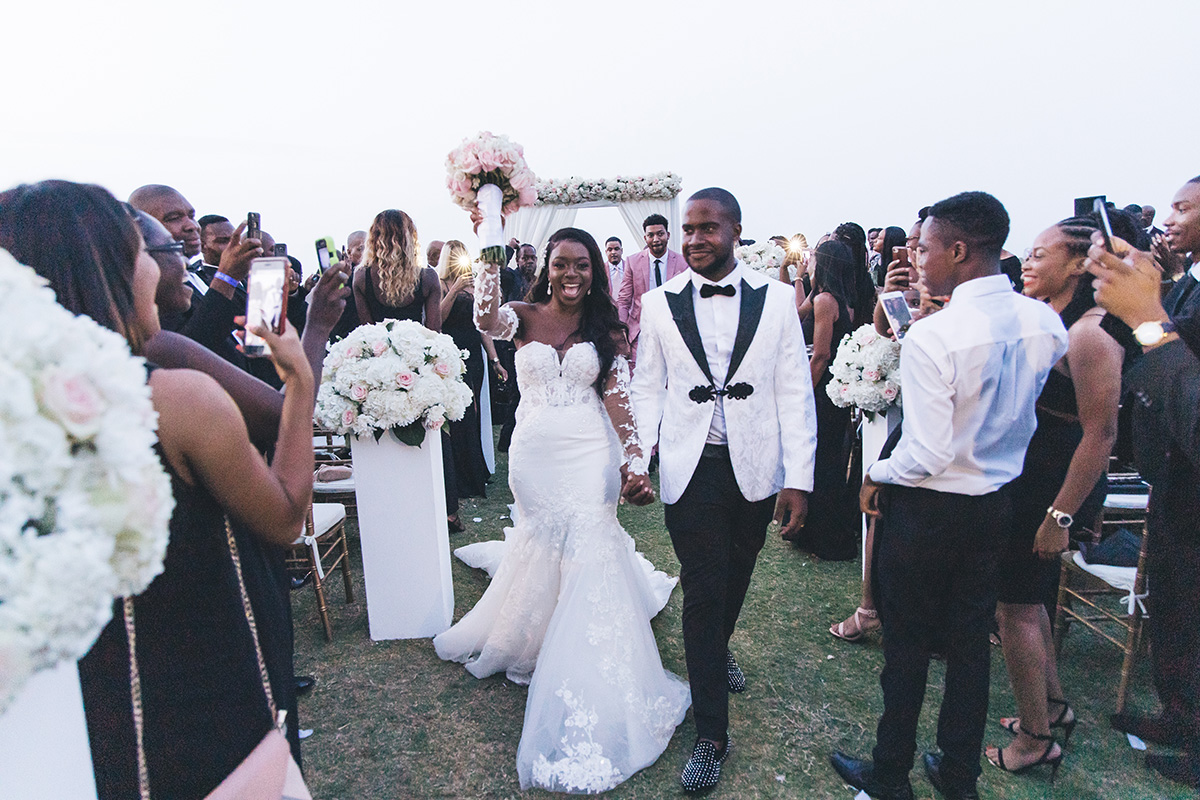 Gorgeous Outdoor Wedding in Jamaica - Munaluchi Bride