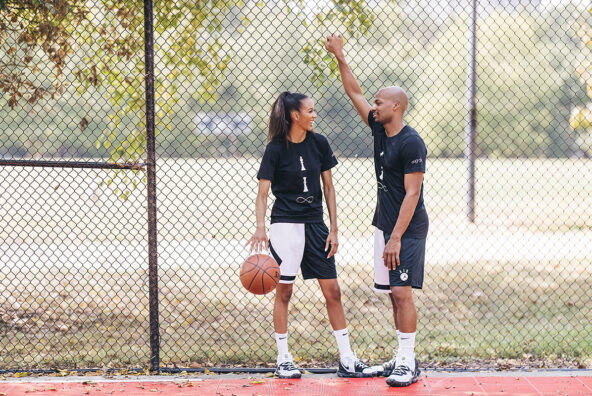 Love & Basketball: Ashley & Derrick's Gorgeous Engagement Session in ...
