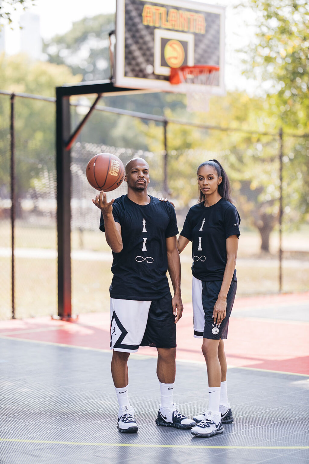 Love & Basketball: Ashley & Derrick's Gorgeous Engagement Session in ...