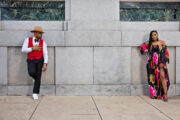 Chic in the City Engagement Session in Downtown Houston - Munaluchi Bride
