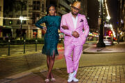 Chic in the City Engagement Session in Downtown Houston - Munaluchi Bride