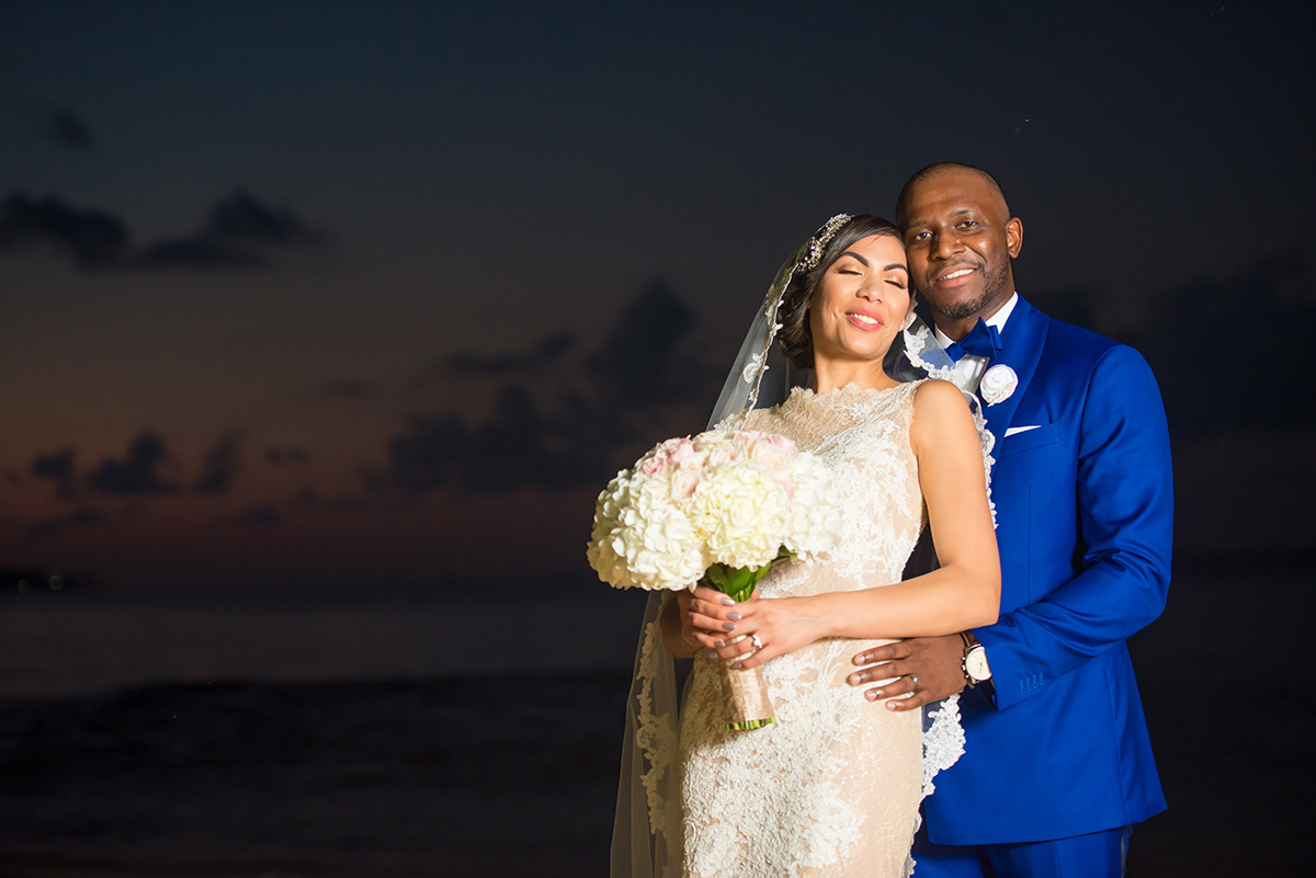 Lush Destination Wedding Overlooking the Ocean in Jamaica - Munaluchi Bride