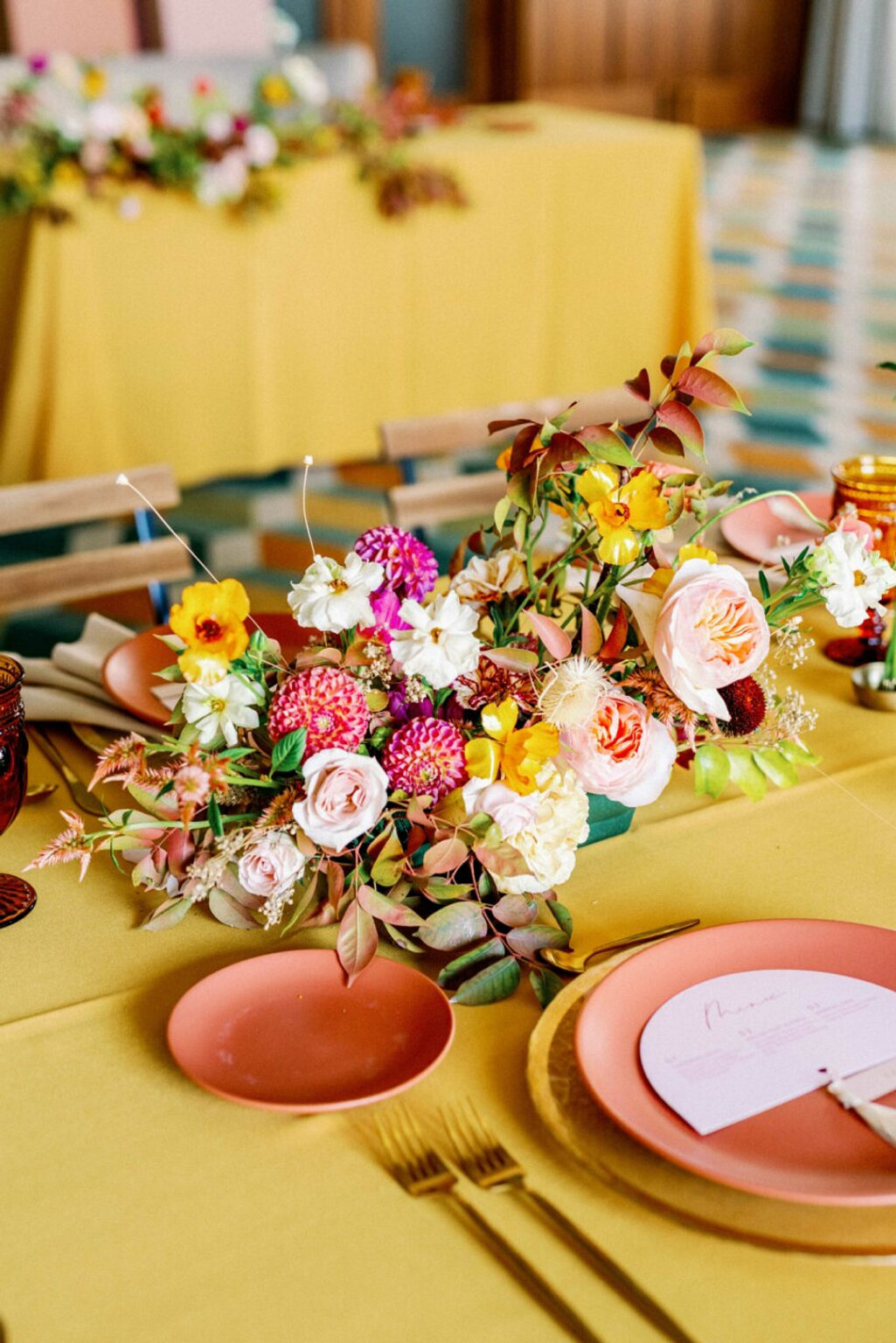 Colorful and Artsy Wedding Inspiration - Munaluchi Bride