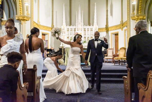 Gorgeous All White Modern Wedding in Washington D.C.