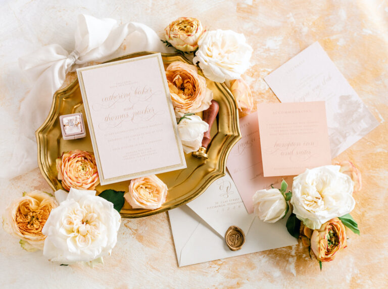 Romantic Golden Hour Micro Wedding Inspiration - Munaluchi Bride