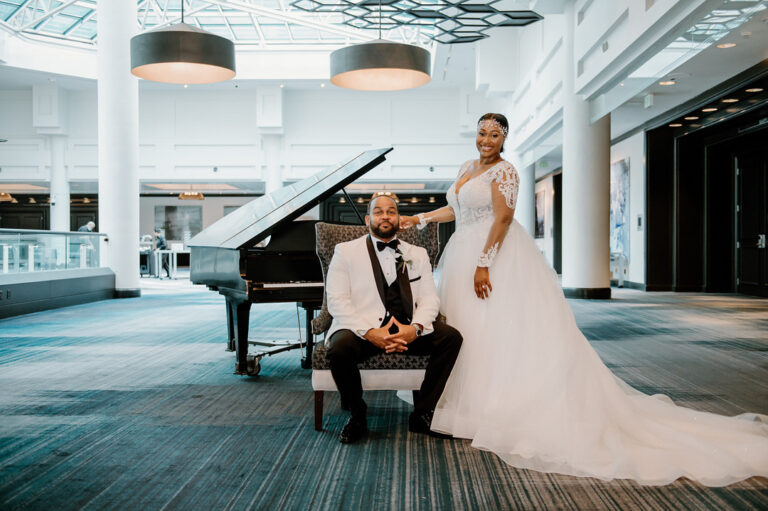 Elegant Tropical Wedding in Baltimore, Maryland - Munaluchi Bride