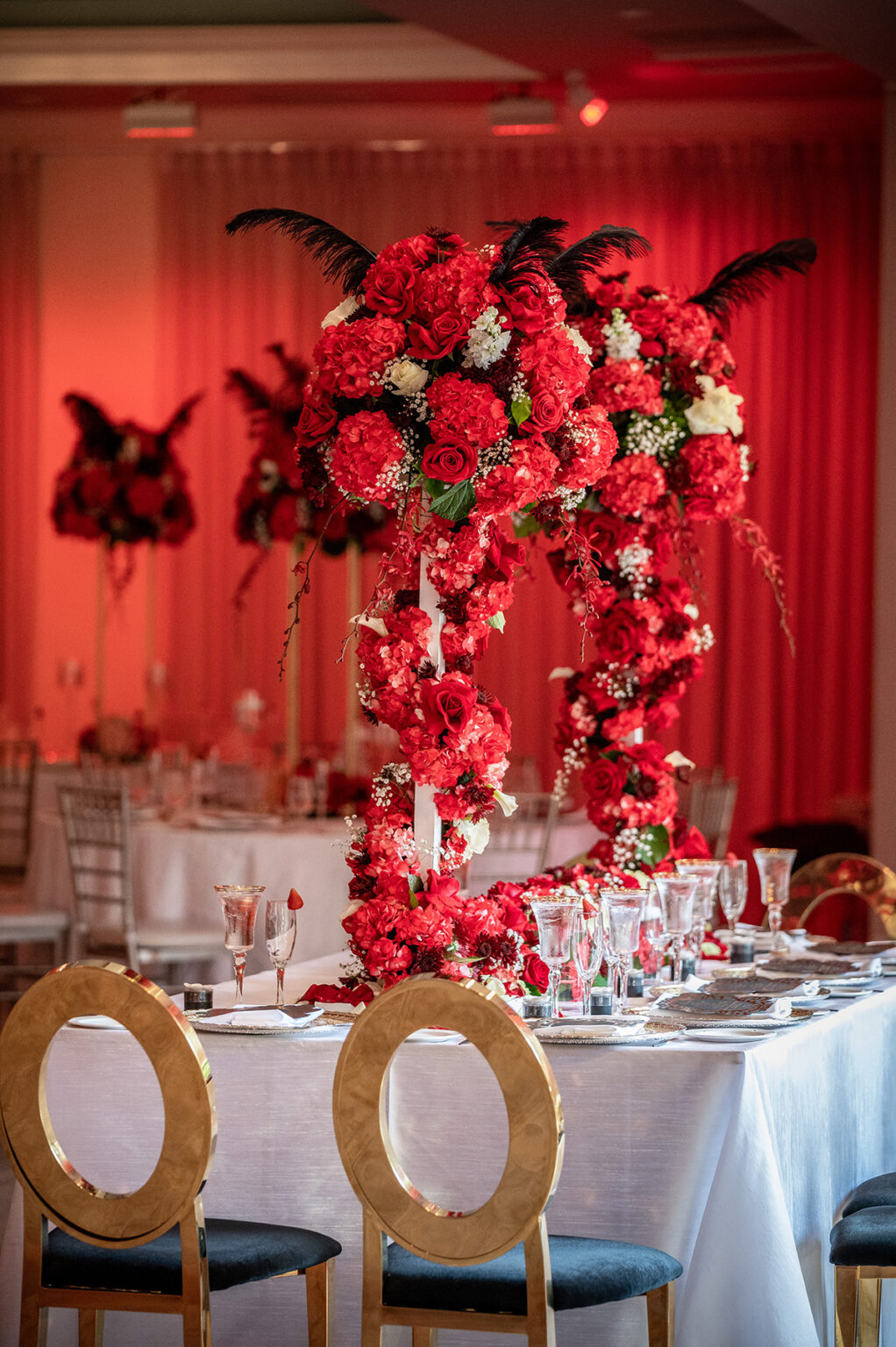 Bold Red and Black Wedding in Boynton Beach, Florida - Munaluchi Bride