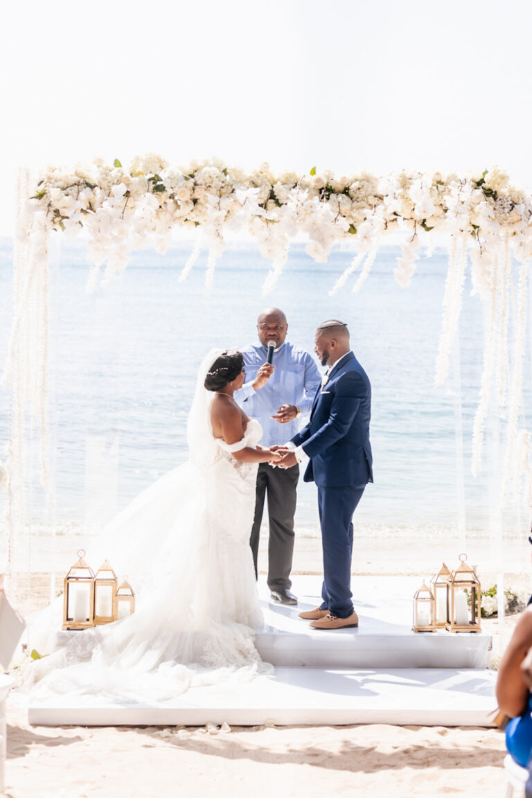 Beachfront Destination Wedding in Jamaica - Munaluchi Bride