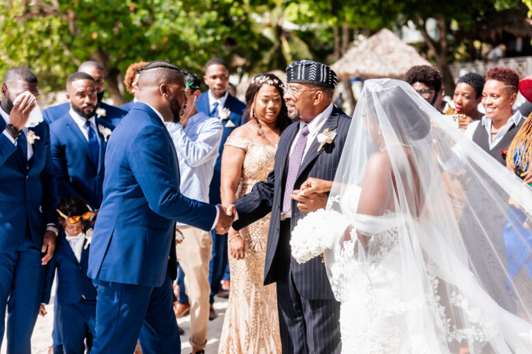 Beachfront Destination Wedding in Jamaica - Munaluchi Bride
