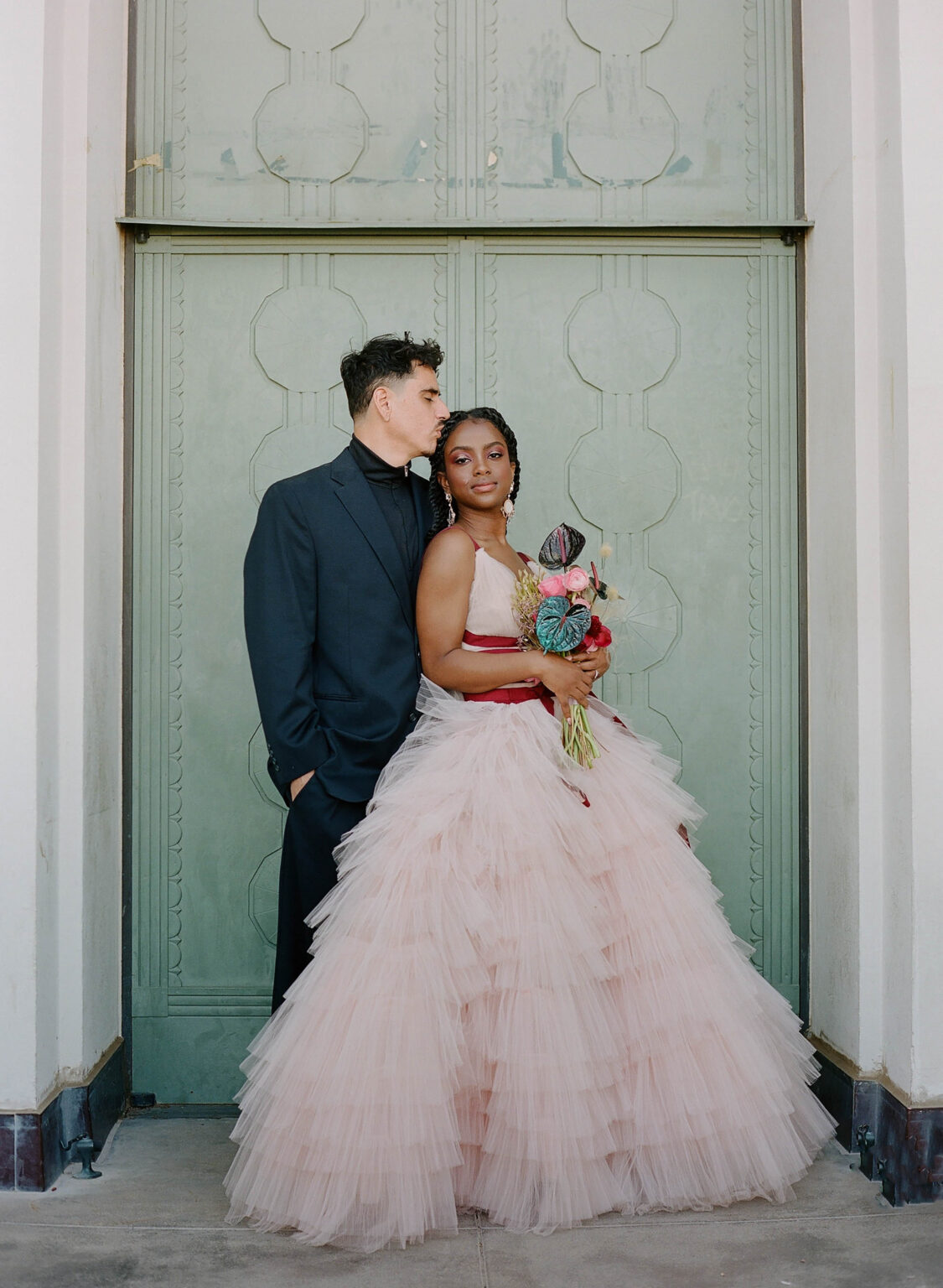 It's All In The Stars: Cosmic Inspired Modern Engagement Shoot In L.A