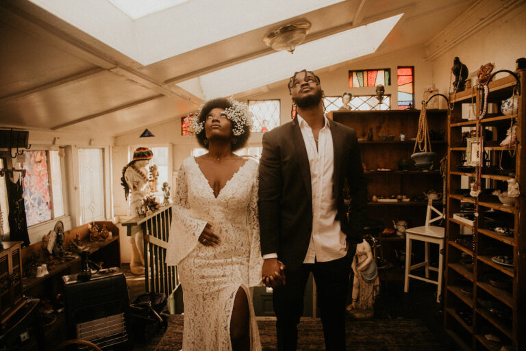 Afro Boho Styled Elopement in Detroit, Michigan is Black Love Au ...
