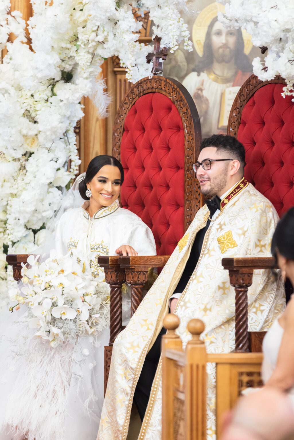 Grand Egyptian Wedding at the Legacy Castle in New Jersey - Munaluchi Bride