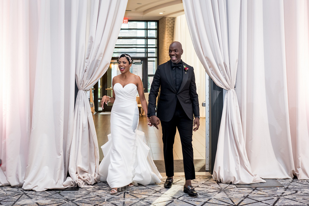 Better Together: Kimberly & Mandell's Modern Ballroom Wedding