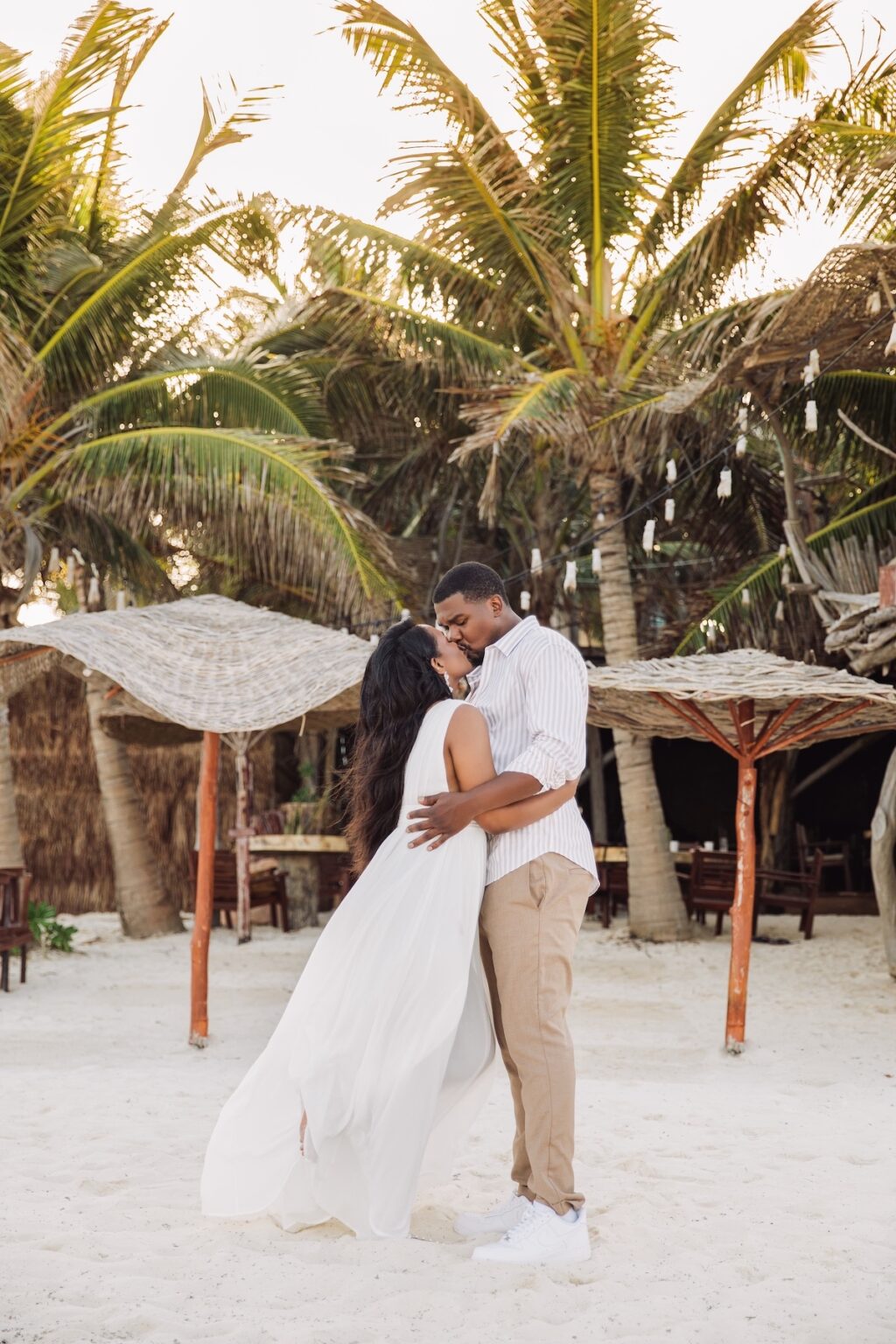 Mayan Jungle Engagement Session in Tulum, Mexico - Munaluchi Bride
