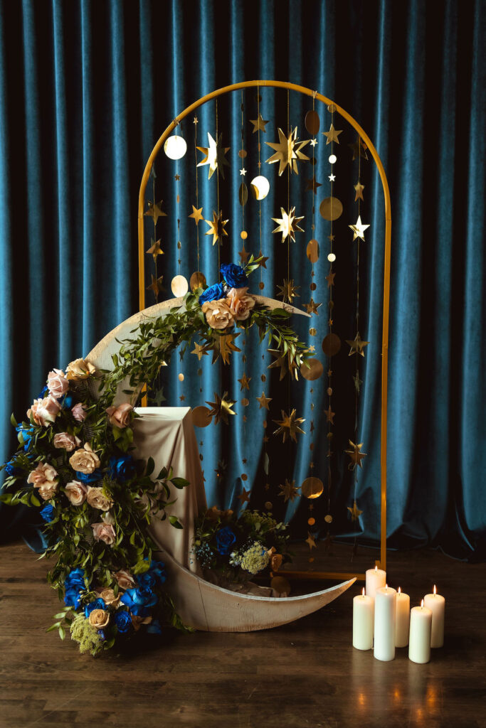 This dreamy celestial themed photoshoot will have you seeing stars
