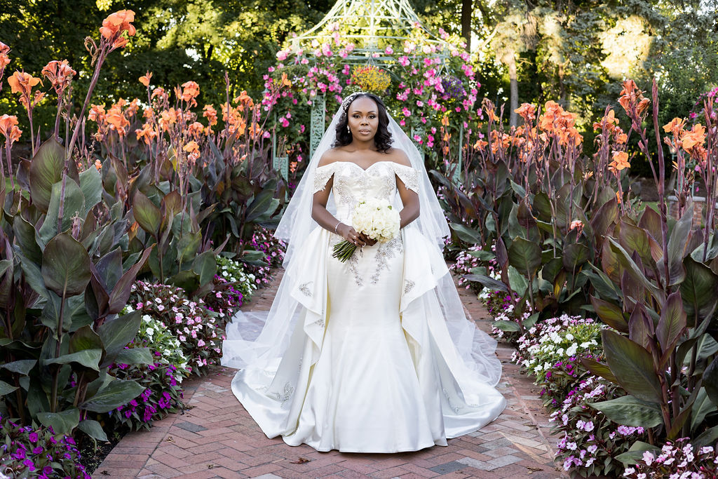 Custom Kosibah Gown Wows in Gorgeous Vow Renewal at The Manor in West ...