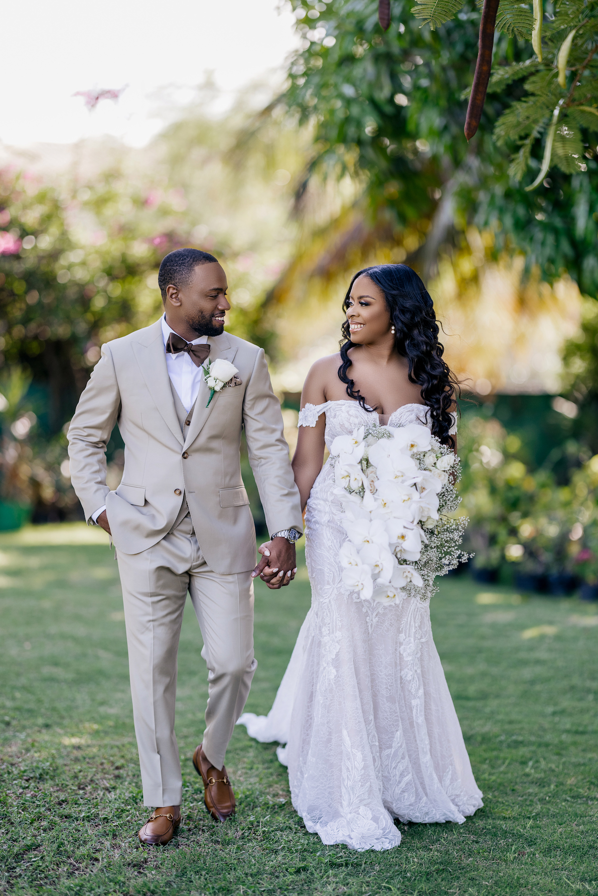 Timeless Romantic Wedding at The Borghinvilla in Discovery Bay, Jamaica ...