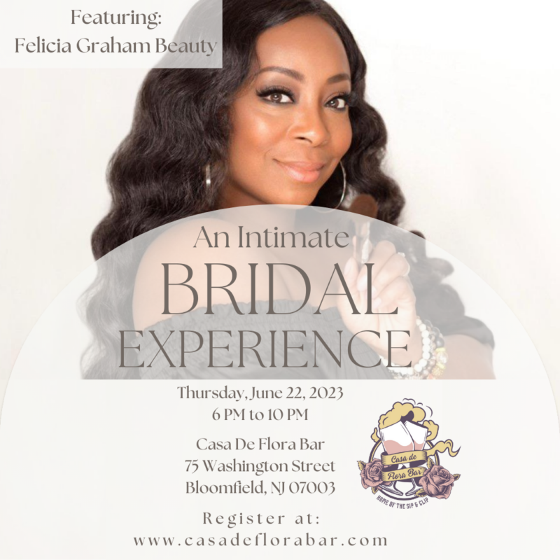 Join Andrea Osei BRIDE at Casa De Flora Bar for an Intimate Bridal ...