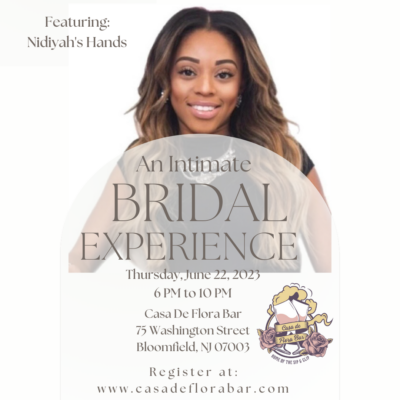 Join Andrea Osei BRIDE at Casa De Flora Bar for an Intimate Bridal ...