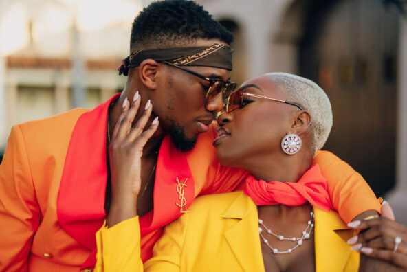 Bishop & Sarah's Vibrant Miami Engagement Session is a Total Vibe ...