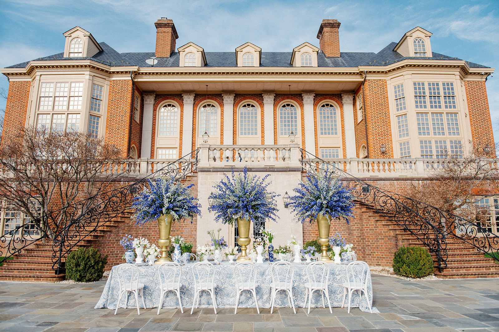 Blue Hues in Luxe Wedding Editorial at The Estate at River Run in ...