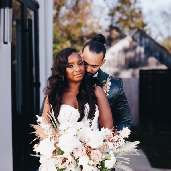 Keyona & Steven's Modern Boho Chic Wedding in North Carolina ...
