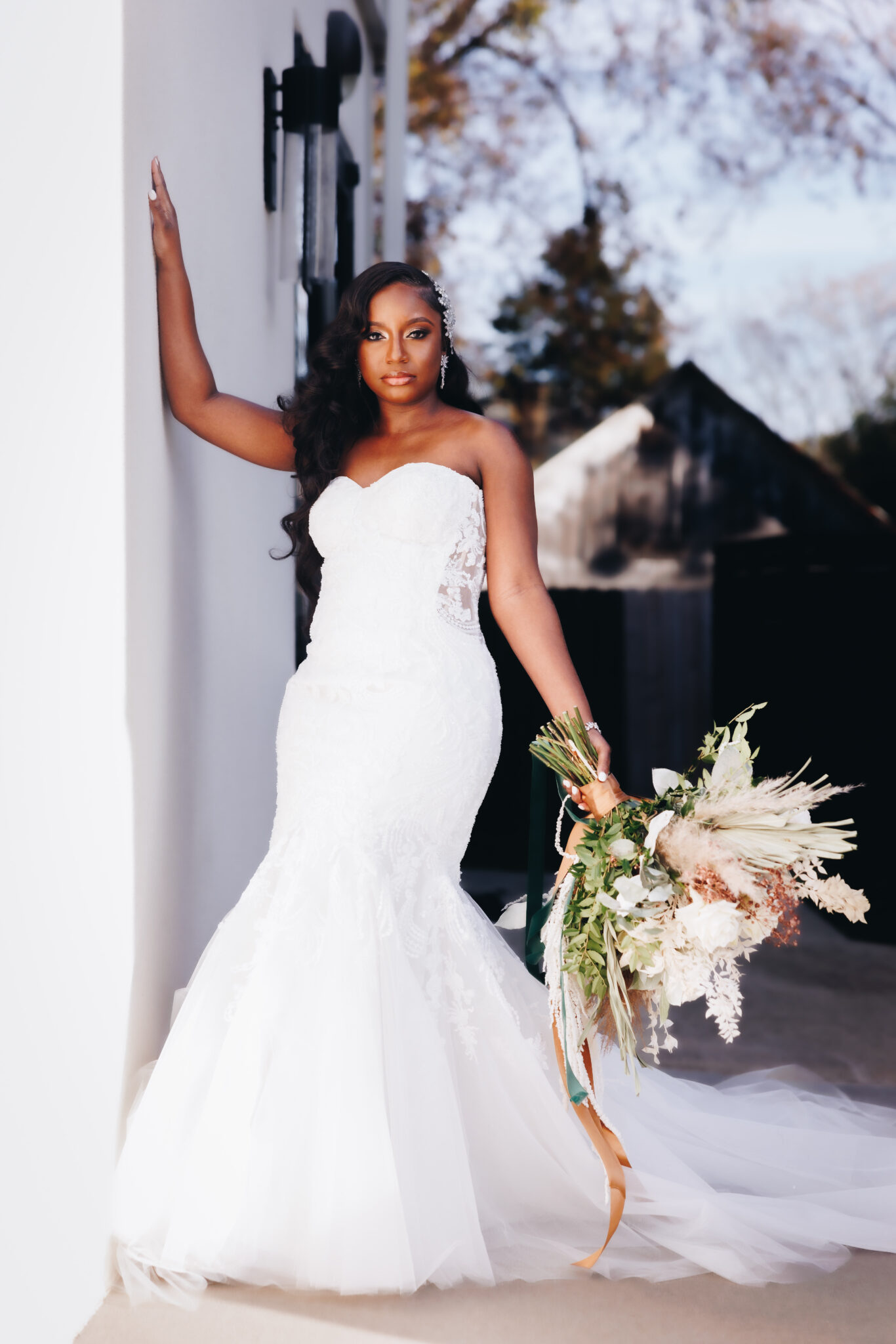 Keyona & Steven's Modern Boho Chic Wedding in North Carolina ...
