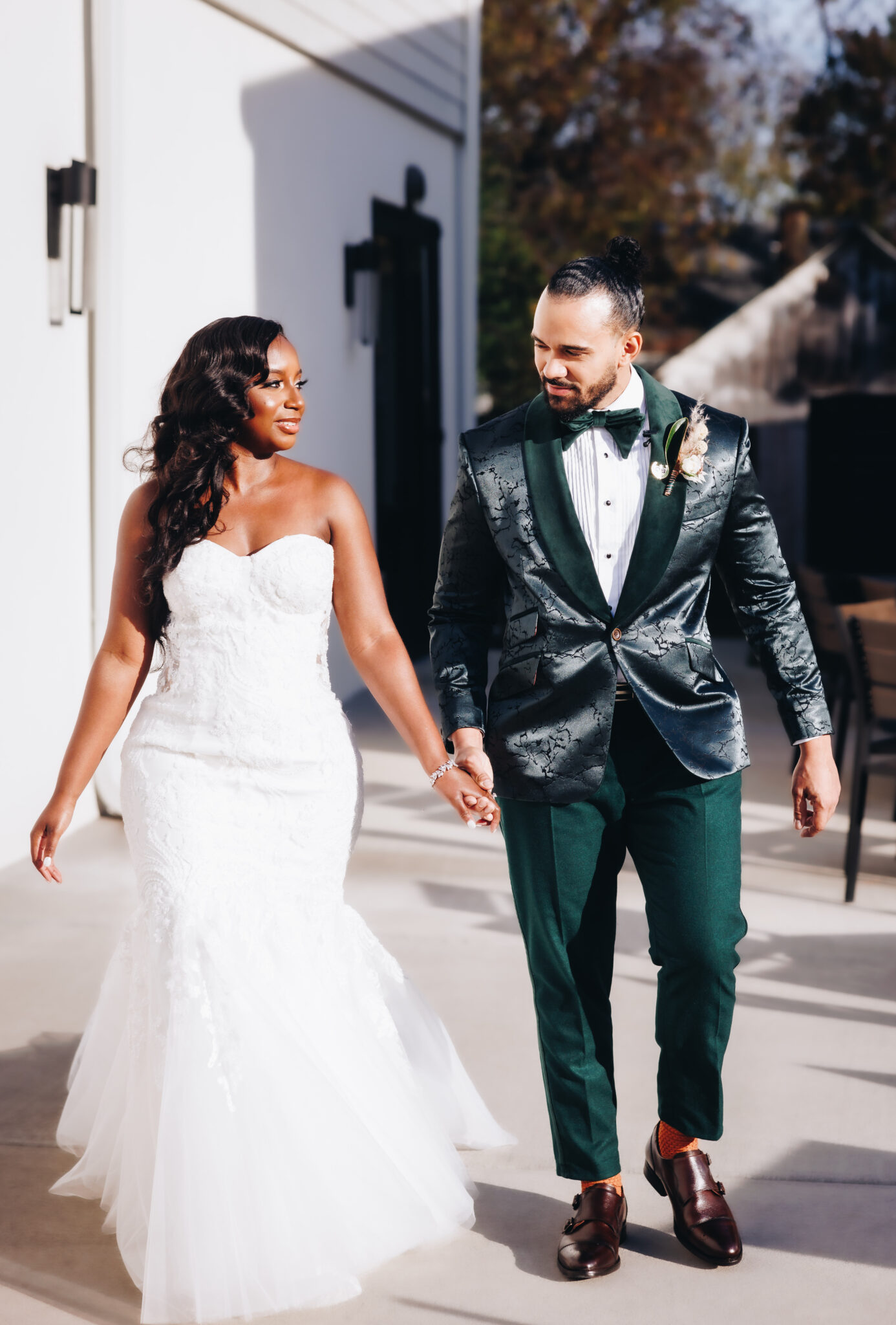 Keyona & Steven's Modern Boho Chic Wedding in North Carolina ...