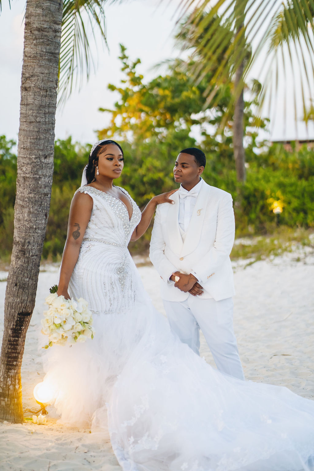 Tavin & Dahlia’s Elegant Destination Wedding at Finest Playa Mujeres in ...