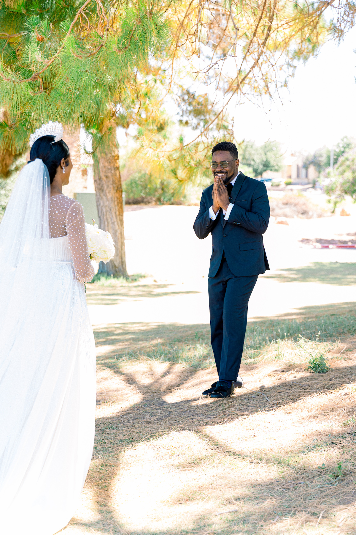 Emeka and Janet's Luxe Nigerian Wedding in Las Vegas Was A Dream Come True