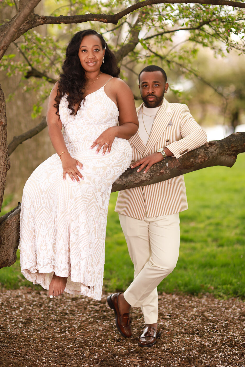 Elegant Engagement Photos Capture Nostalgic Memories in Couples Journey ...