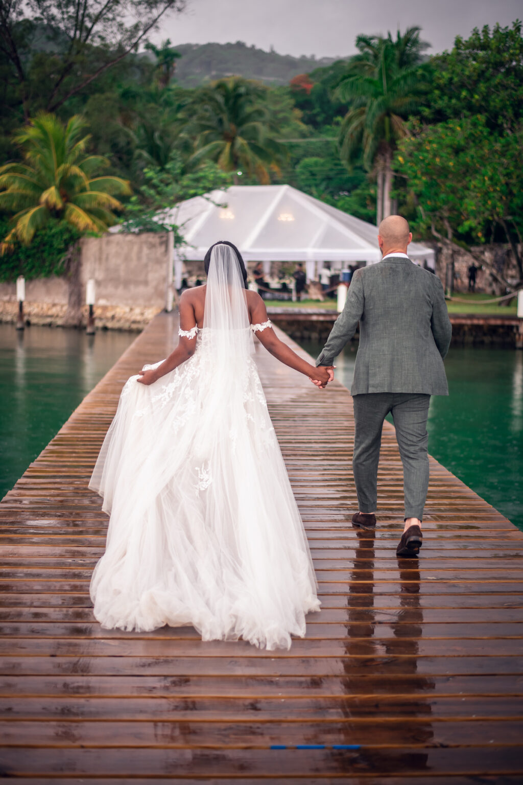 Glam Destination Wedding at The Wharf House in Montego Bay, Jamaica ...