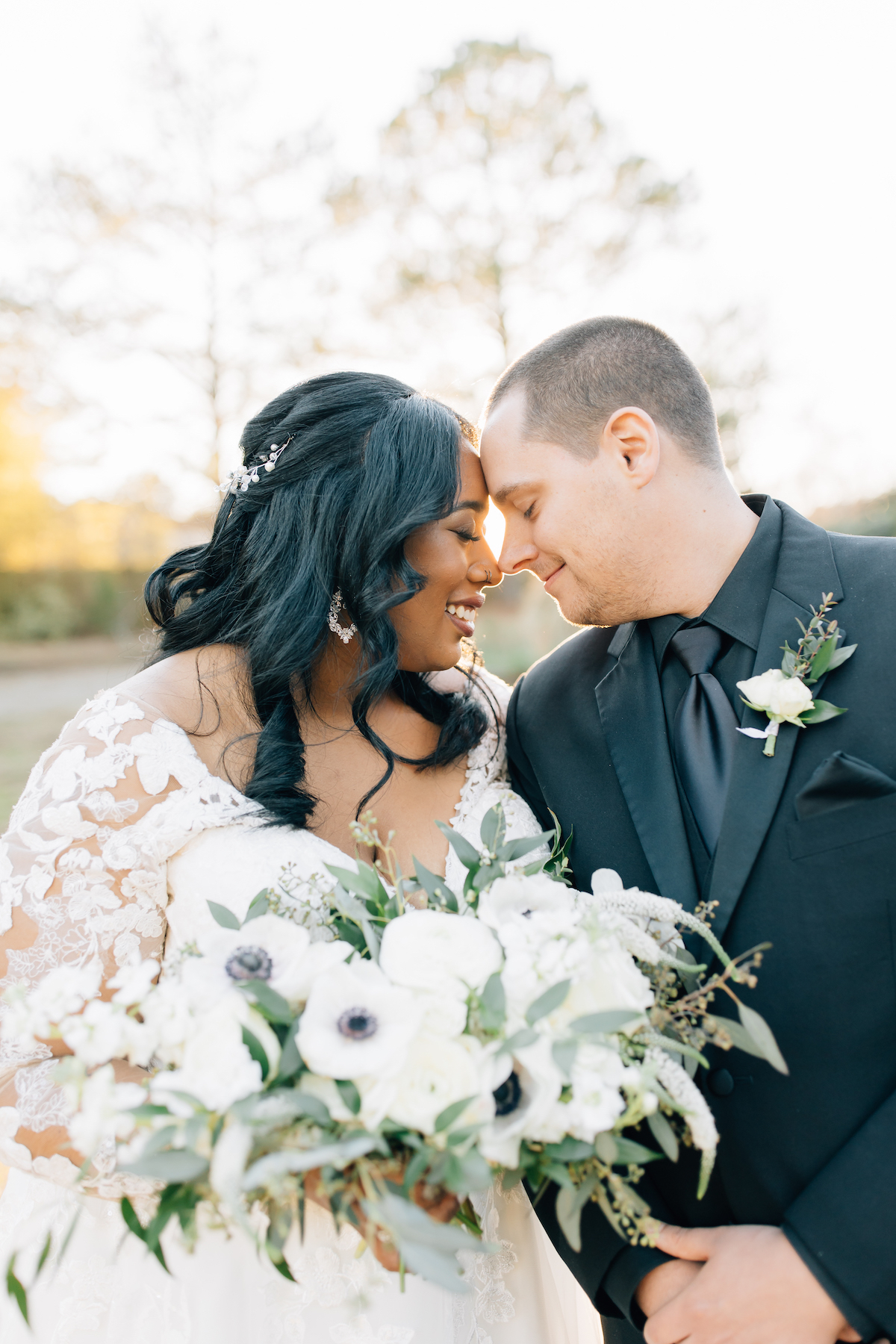 Moody Modern Wedding at Koury Farms in Auburn, Georgia - Munaluchi Bride